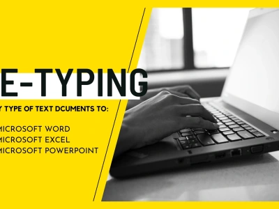Your text images/documents retyped to editable files | Upwork