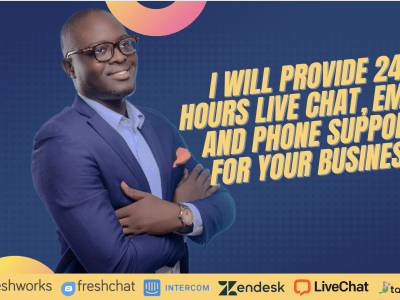 24/7 live chat support, email handling and phone support for your ...