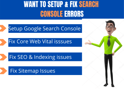 Your webmaster to set up and fix google search console and indexing issues | Upwork