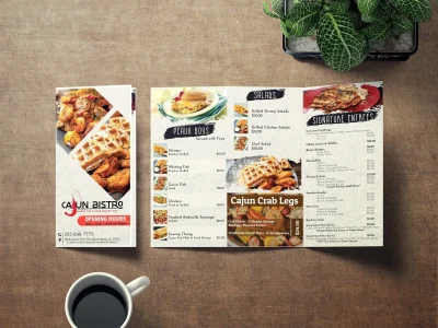 A fantastic and professional menu design for your restaurant | Upwork