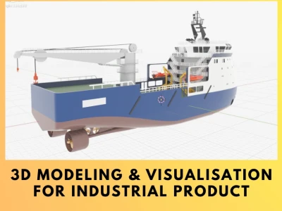 An Industrial CAD 3D Modeling and 2D technical drawings of your product ...
