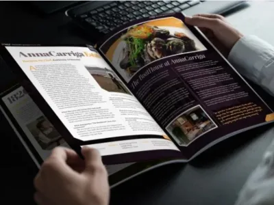 Magazine cover, magazine layout, and Ad design for you | Upwork