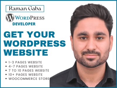 A complete wordpress website | Upwork