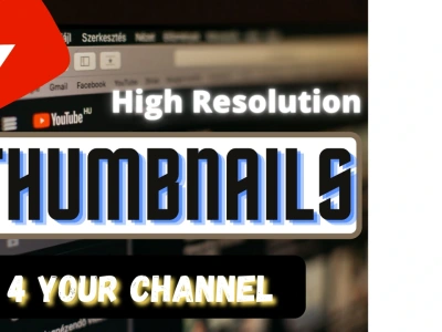 A high resolution thumbnails for your YouTube channel . | Upwork