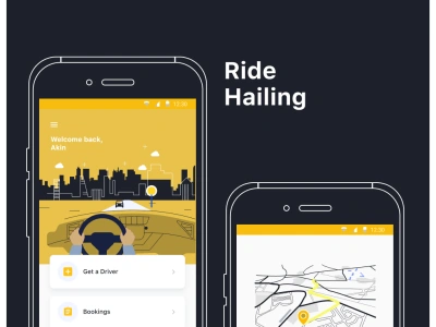 Ride hailing mobile app (Android & IOS) | Upwork