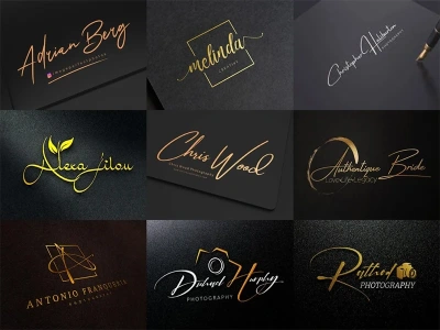 Modern luxury signature and handwritten logo design | Upwork