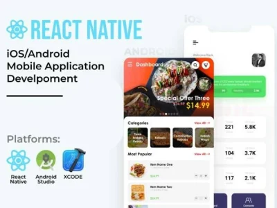 Your ios app and android app by me using react native | Upwork