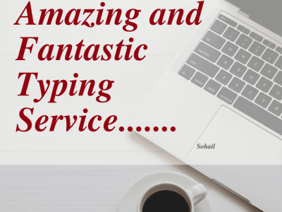 Perfect and accurate typing service | Upwork
