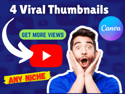 Eye catching and clickable thumbnails for your youtube channel using ...