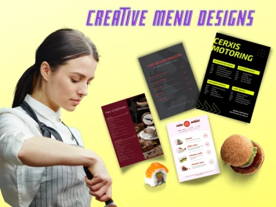 Creative Menu Designs for Restaurants, Bars and Pubs | Upwork