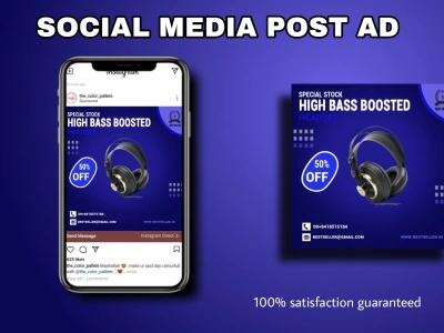 Stunning social media post advertisement design | Upwork