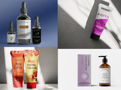 A creative cosmetic packaging design and label design | Upwork