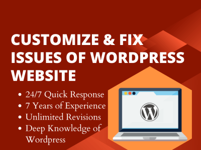 WordPress Customization | WordPress Bug Fixes | WordPress Consultation | Upwork