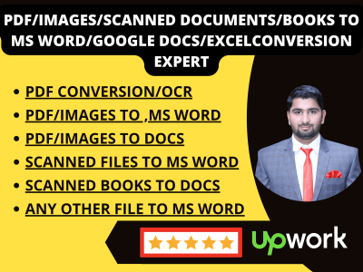 Experience Swift and Fast-Driven PDF Conversion Services | Upwork