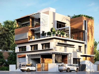 Unique architectural 3d sketchup model and render it | Upwork