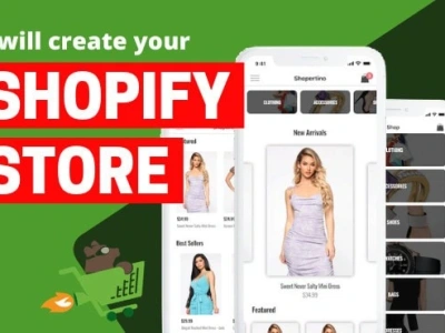 A highly converting Shopify eCommerce Store ( Shopify Website Design) | Upwork