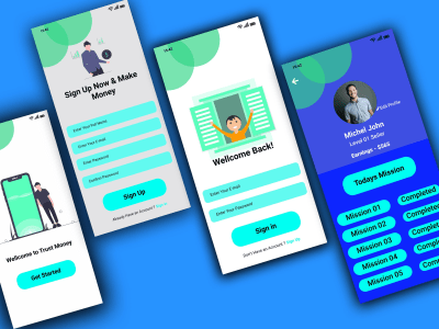 Unique Mobile App Ui Ux Design | Upwork