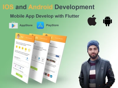 Android, ios app using flutter for you | Upwork