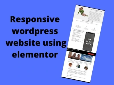 An awesome WordPress website with an Elementor/Elementor pro page builder | Upwork