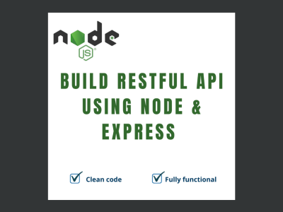 A fully functional Nodejs restful API | Upwork