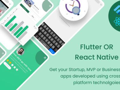 Scalable cross-platform Flutter or React Native Mobile Application | Upwork