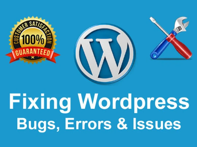 Fixed wordpress errors, issues, and bugs | Upwork