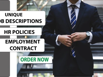 HR policies, job descriptions and draw organizational chart | Upwork