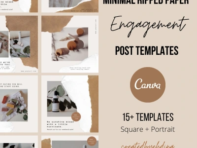 Canva Social Media Post Template | Upwork