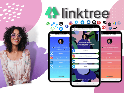 Linktree bio link for Instagram setup and customized within 1 hour | Upwork