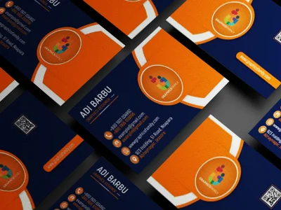 An amazing business card design | Upwork