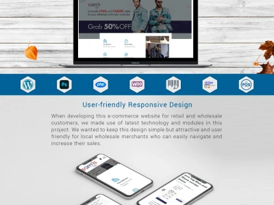 A responsive Wordpress woocommerce Website | Upwork