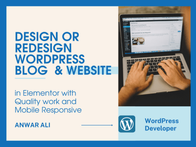 WordPress Website Design | WordPress Developer I WordPress Elementor Expert | Upwork