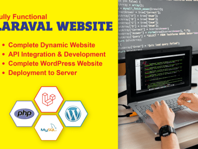 A fully functional website for your business using PHP/Laravel | Upwork