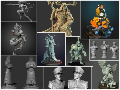 Stunning 3d Character model for 3d printing | Upwork