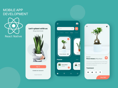 Awesome mobile application for android and ios with React Native | Upwork