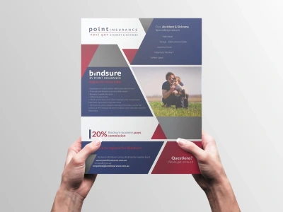 Professional Two Sided Flyer with your brand guidelines | Upwork