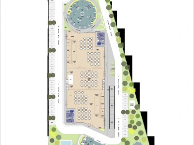 A Professional 2D Plan Presentation for Commercial/Residential ...