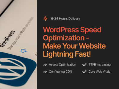 WordPress Speed Optimization - Make Your Website Lightning Fast! | Upwork