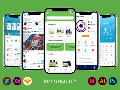 An attractive Mobile App UI/UX design | Upwork
