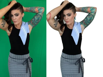 An amazing green screen background remove photos for your business | Upwork