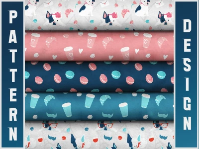 Unique, seamless, and catchy pattern design in Illustrator | Upwork