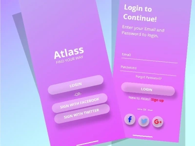 A professional UI/UX kit for your android app | Upwork
