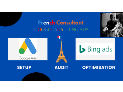 French Google Adwords and Bing campaign | Upwork