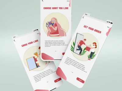 A fantastic and creative mobile screen design | Upwork