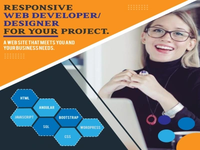 A Responsive HTML, CSS website design / WordPress | Upwork