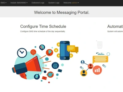 Automated scheduled web messaging system | Upwork