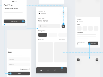 Low-fidelity Wireframes for Website and Mobile Apps | Upwork