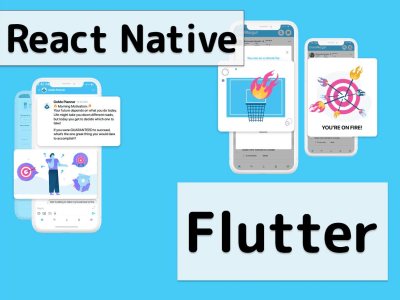 Mobile apps using flutter and react native for both ios and android | Upwork