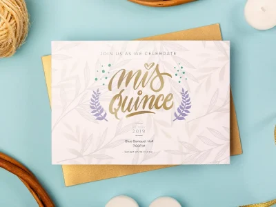 Attractive and professional invitation card design | Upwork