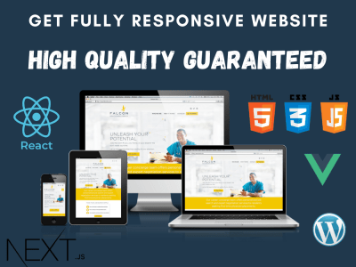 A fully responsive website | Upwork